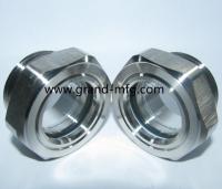 China BSP 1 inch Stainless Steel 304 Bullseye Sight Glass for Gearbox Oil Level 5-10 Bar for sale