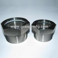 China BSP 1 inch Stainless Steel 304 Bullseye Sight Glass for Gearbox Oil Level 5-10 Bar for sale