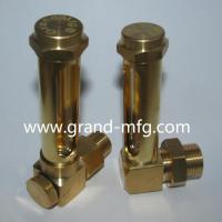 China Brass Tube M10 M12 M16 M18 Observation Oil Level Sight Gauges for Hydraulic Reservoir 80mm to 600mm for sale
