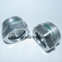 China Aluminum Sight Glass 3/4 BSP Male Thread M18 Metric Natural Glass 5 Bar for sale