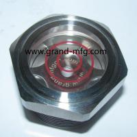 China Stainless Steel Liquid Sight Glass M27x1.5 G 3/4 High Pressure 10 Bar for sale