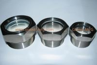 China Stainless Steel Oil Level Indicator Sight Glass 1/2 1 Inch NPT BSP Thread 5-10 Bar for sale