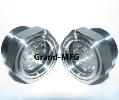 China SS304 NPT 2 Inch Oil Sight Glass Gearbox Level Gauge 5-10 Bar Custom for sale