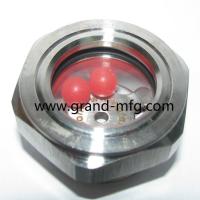 China Stainless Steel Oil Sight Glass M33x1.5 M42x1.5 5-10 Bar Pressure Resistant Liquid Level Indicator for Industrial Use for sale