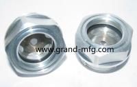 China Aluminum Oil Level Sight Glass M18 M20 M22 M24 Metric Thread 5-10 Bar for sale