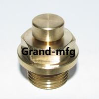 China NPT Male Thread Brass Breather Vent Plugs 1/8 to 1 Inch Air Release Plugs 0.005-0.03 MPa for sale