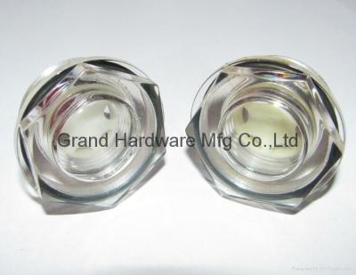 China Plastic Oil Level Sight Glass 10 Bar PMMA View Port M16x1.5 for sale