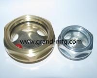 China 1/2 Inch NPT Brass Oil Level Sight Glass Gauge 5-10 Bar for Pumps and Gearboxes for sale