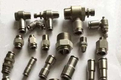 China Stainless Steel Machined Nipple NPT BSP Thread Female Male 1/2 Inch for sale