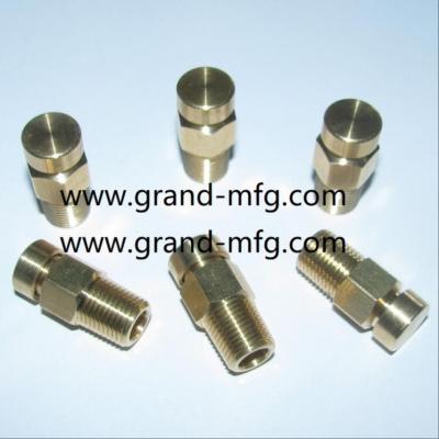 China NPT Male Thread Brass Breather Vent Plugs 1/8 to 1 Inch Air Release Plugs 0.005-0.03 MPa for sale