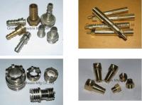 China Custom Brass Inserts CNC Precision Machined Parts OEM Brass Components 0.01mm Tolerance for sale