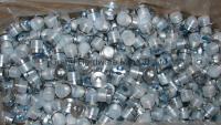 China Zinc Plated Steel Hydraulic Oil Drain Plugs DIN SAE ISO Metric BSP Thread Sizes for sale
