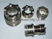 China Custom Brass Inserts CNC Precision Machined Parts OEM Brass Components 0.01mm Tolerance for sale