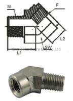 China Zinc Plated Hydraulic Steel Plugs Male NPT BSP Metric Thread 1/2 Inch for sale