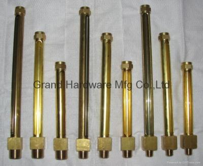 China Oil Liquid Level Gauges NPT BSP G Metric Thread 1/4 to 2 Inch Industrial Sight Glass for sale