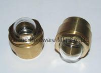 China Steel Oil Sight Glass 1 Inch NPT Bullseye Viewport for Air Compressor Pump 10 Bar for sale