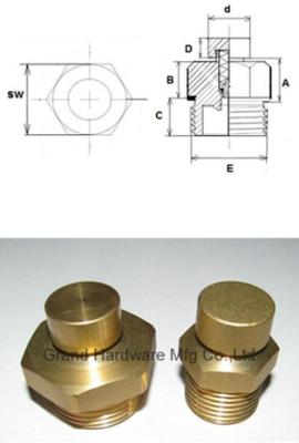 China NPT thread 1 inch brass breather vents for sale