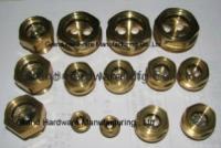 China Brass Liquid Level Gauge M16x1.5 M22x1.5 M42x1.5 with Tempered Glass Oil Level Sight Plug for sale