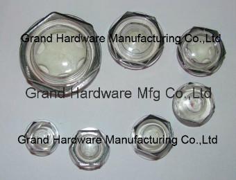 China Plastic Sight Glass for Radiators BSP 3/4 Inch M18 Thread 70C 5 Bar for sale