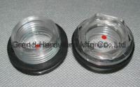 China Plastic PMMA Sight Glass Metric Thread M16 to M60 for Visual Flow Inspection 1-5 Bar for sale