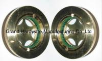 China 1/4 Inch Brass Oil Level Sight Glass with Pyrex Glass NPT Male Thread 5-10 Bar for sale