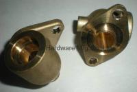 China Brass Forged Parts Sandblasted Nickel Plated BSP NPT Metric Thread CNC Machining 0.01mm Tolerance for sale