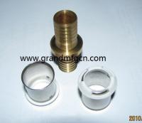 China Brass M18 Male Thread Metric Hose Fitting Forged CNC Machined Custom OEM for sale