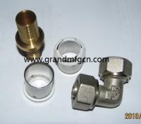 China Brass M18 Male Thread Metric Hose Fitting Forged CNC Machined Custom OEM for sale