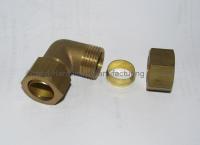 China Brass Hose Fittings NPT BSP Metric Thread CNC Machined Custom OEM 0.01mm Tolerance for sale