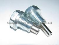 China Magnetic Oil Drain Plug 1/2 Inch NPT BSP G Thread Steel Zinc Plated M12 M14 for sale