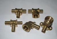 China Brass Hose Barb Fitting G 3/4 Female Thread Forged Brass Connector for Water Service for sale