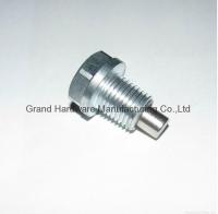 China Zinc Plated Steel Hex Oil Drain Plugs NPT 1/4 to 1 Inch Male Pipe Thread for sale