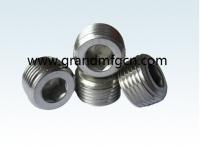 China Zinc Plated Steel Hex Oil Drain Plugs NPT 1/4 to 1 Inch Male Pipe Thread for sale