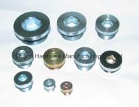 China Magnetic Oil Drain Plug M27 NPT 1/2 Inch Nickel Plated Steel NdFeB Magnet for Auto Gearbox for sale