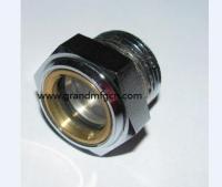 China Steel Oil Level Sight Glass 1/2 to 2 Inch NPT BSP Thread 5-10 Bar for sale