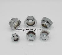 China Brass Sight Glass M18 M20 M22 M24 M27 Nickel Plated Metric Thread Peep Hole for Pumps Gearboxes for sale