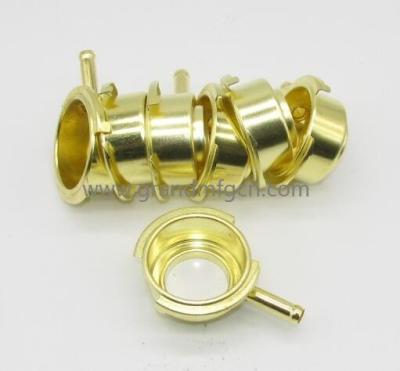 China Custom 56mm Brass Auto Radiator Filler Neck OEM Welding Connection High Quality for sale