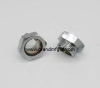 China observation peep hole sight glasses for furnace welding connection and thread connection for sale