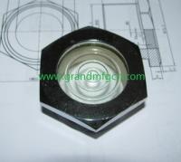 China Flat Flange Sight Glass 1 1/2 Inch Fused Oil Sight Glass for Refrigeration Equipment Industrial Custom for sale