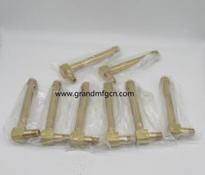 China NPT Thread Oil Level Gauge 1/2 to 1-1/2 Inch Industrial Observation Sight Glass for sale