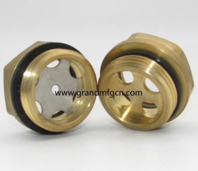 China Brass Oil Level Sight Glass M42x1.5 M36x1.5 M33x1.5 Metric Thread Stainless Steel Reflector for sale