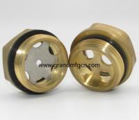 China Brass Oil Level Sight Glass M30x1.5 M42x2 M48x1.5 with SS304 Reflector 5-10 Bar for sale