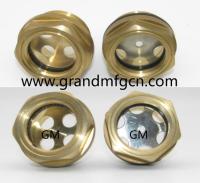 China Brass Aluminum Sight Flow Indicators M18 M27x1.5 M33x2 M60x2 5-10 Bar for Industrial Equipment for sale
