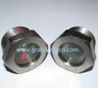 China Steel Oil Level Sight Glass Gauge 1/2 to 1-1/4 Inch NPT BSP Thread 5-10 Bar for sale