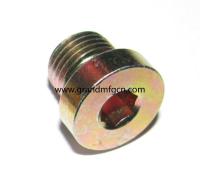 China Custom Hydraulic Steel Plugs BSP Metric NPT High Pressure Oil Drain Plugs for sale