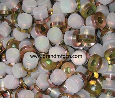 China BSP 1/4 to 1 1/4 Inch Zinc Plated Steel Oil Drain Plugs High Pressure Hydraulic for sale
