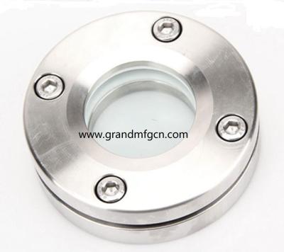 China Stainless steel 304 flange visual sight glass windows for equipments for sale