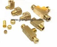 China Custom PPL Brass CNC Machined 1/4 Inch Male Female Elbow Connector NPT BSP Metric Thread for sale