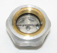 China Aluminum Oil Level Sight Glass M16 M27 M33 M36 M42 Metric Thread for Compressor Speed Reducer 5-10 Bar for sale