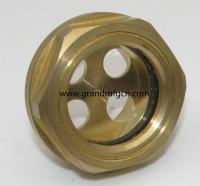 China Brass Oil Level Sight Glass M24 M26 M27 M33x1.5 Metric Thread with SS304 Reflector for sale